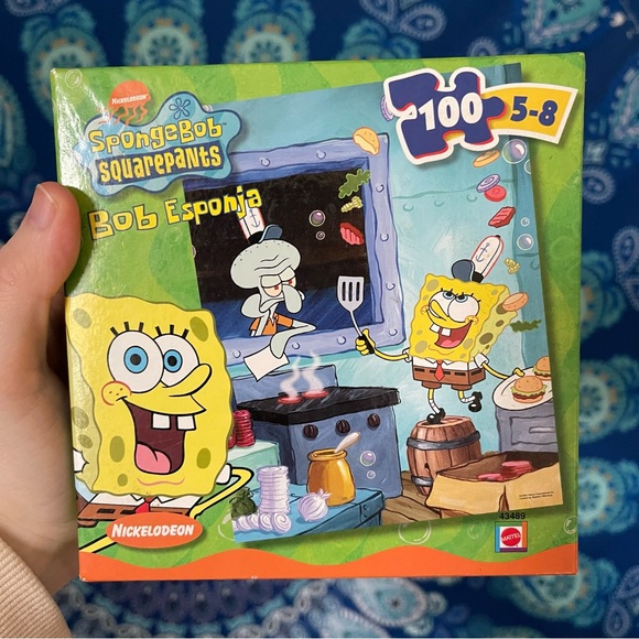 Nickelodeon | Games | Spongebob Puzzle | Poshmark